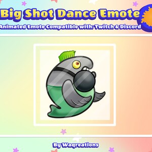 Big Shot Dance Animated Emote for Twitch and Discord - Etsy Australia