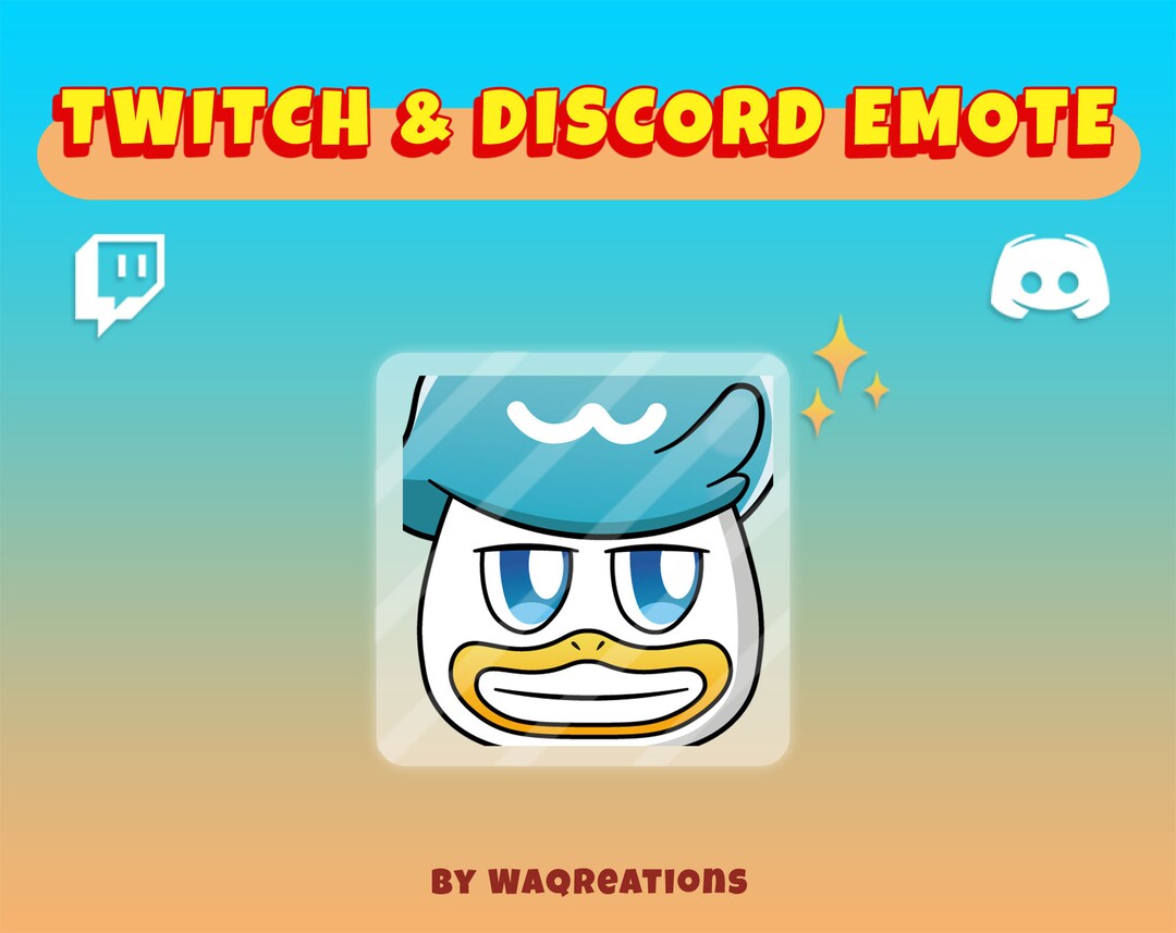 Quaxly Emote Pokemon Emote for Twitch and Discord - Etsy