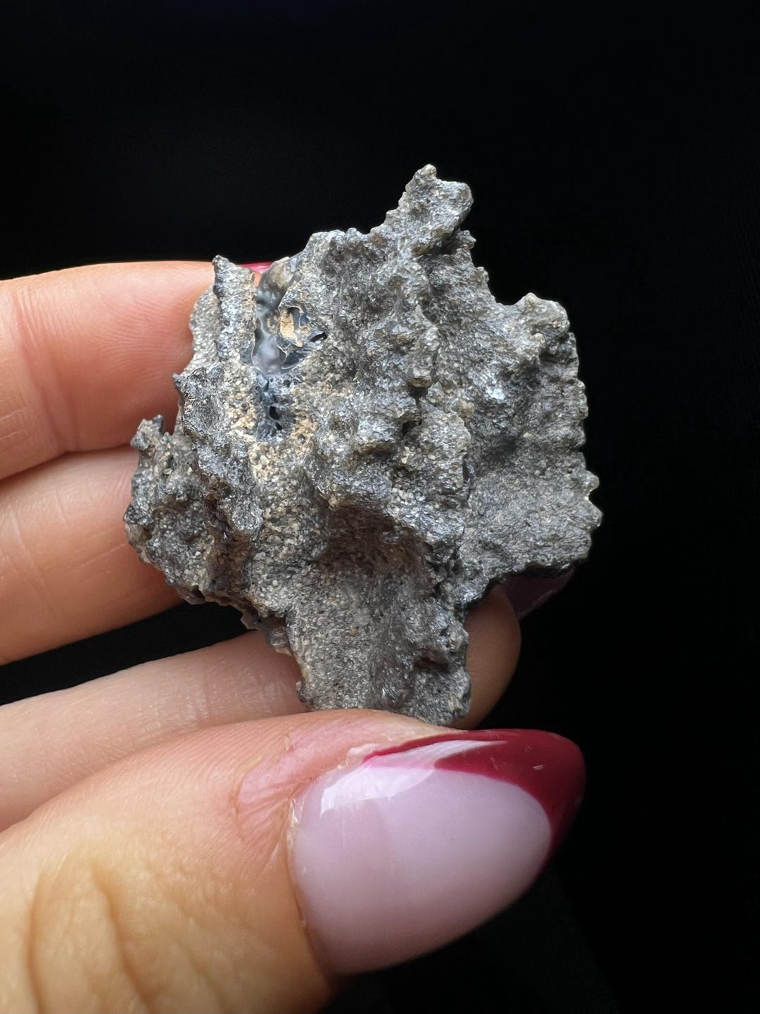 Fulgurite Specimen- Vitrified Sand, Lightning Glass, Fossilised ...