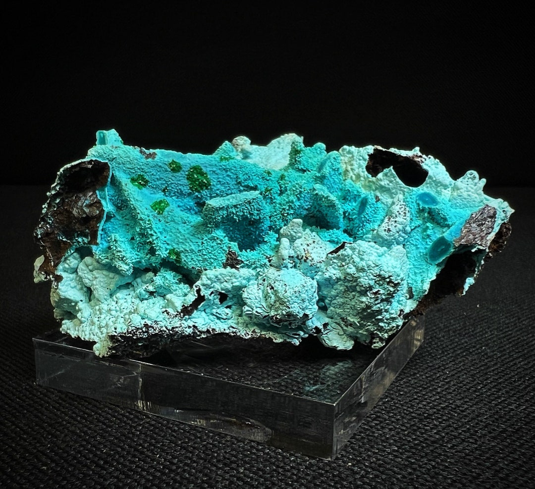 Chrysocolla Pseudomorph From Tenke Fungurume, Kolweze, Dr Congo ...