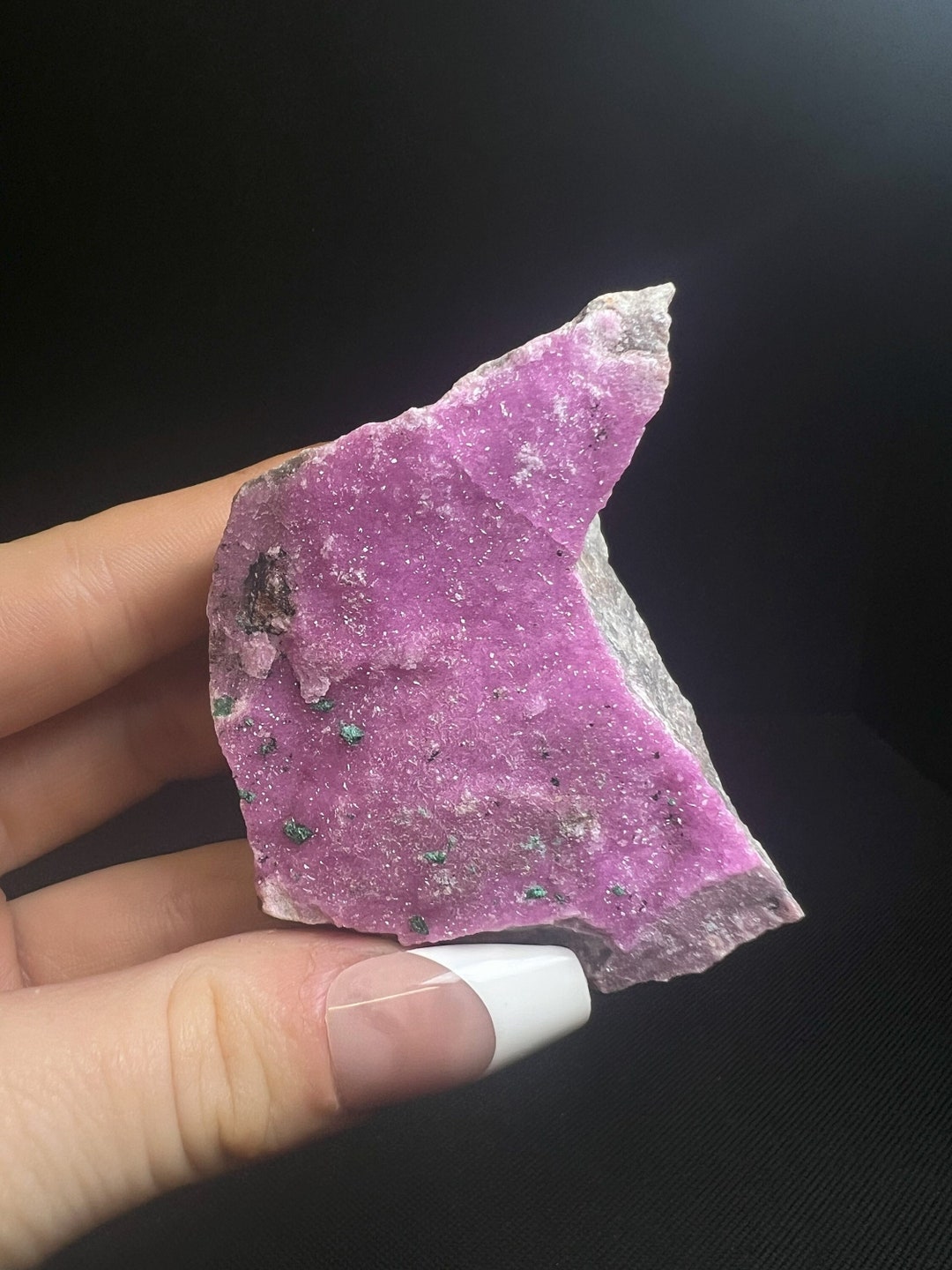 Gorgeous Pink Cobalt Calcite on Matrix From Morocco Gift, Crystal ...