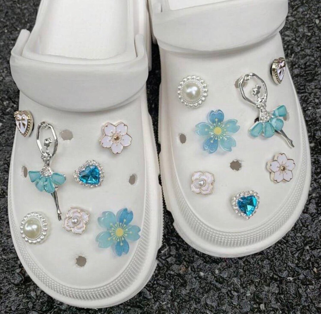 Bling Shoe Charms, Dance Shoe Charms, Ballet Shoe Charms, Luxury Shoe ...