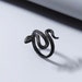 Black Snake Ring, Snake Jewelry, Wrap Ring, Snake Rings for Women, Gift ...