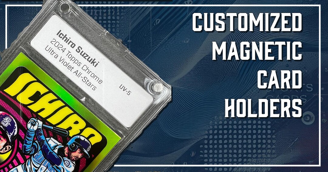 Customized Magnetic Trading Card Slab Holder for Baseball Cards ...
