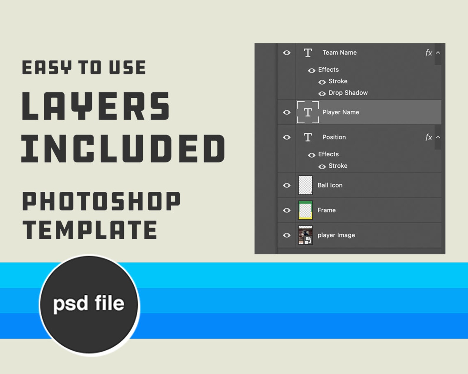70's Style Vintage Baseball Card Template | Retro Vintage Style 1970's ...