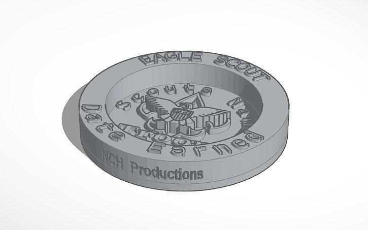 NCH BSA Eagle Scout Collector Coin - Etsy