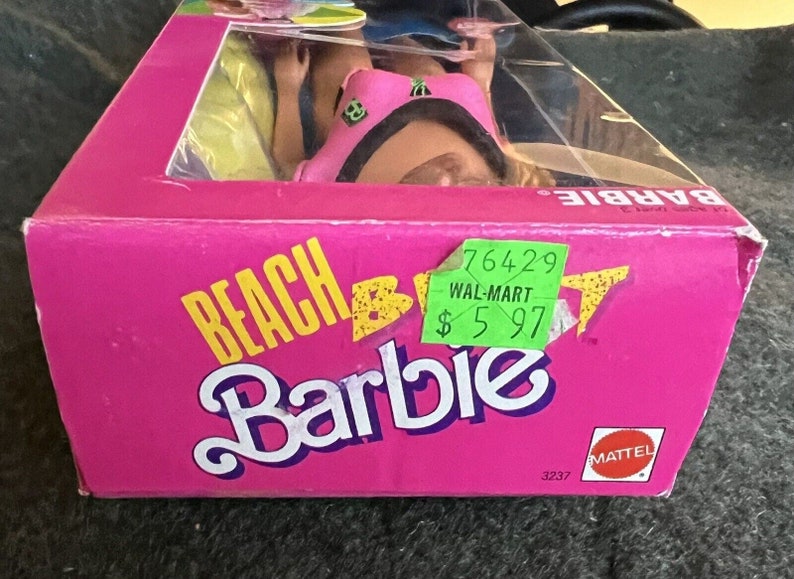 Rare Vintage Barbie 1989 Beach Blast Barbie #3237 Box Sealed and ...