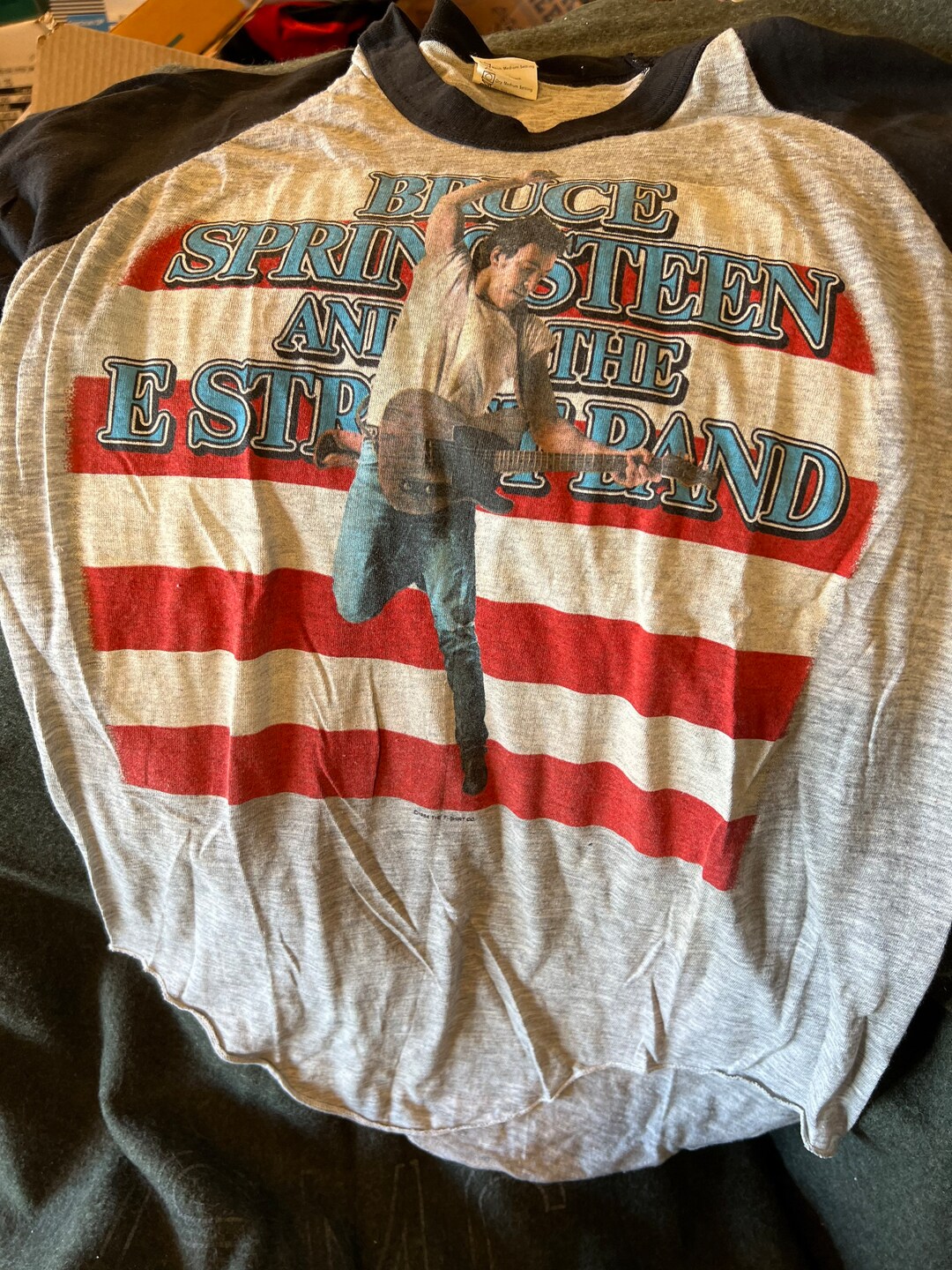 Rare Vintage Bruce Springsteen and the E Street Band Concert T-shirt ...