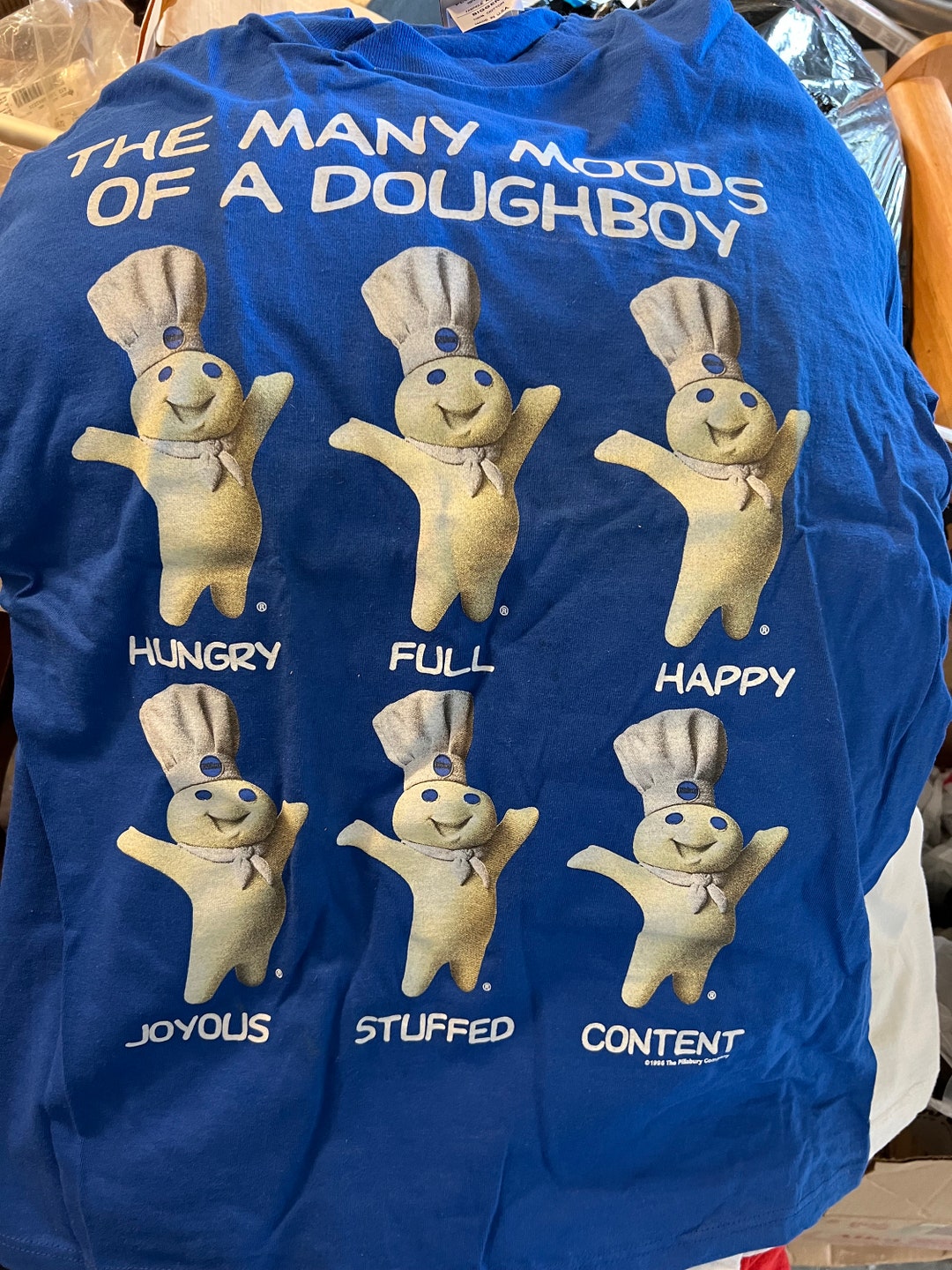 Rare Vintage Pillsberry Doughboy T-shirt - Etsy