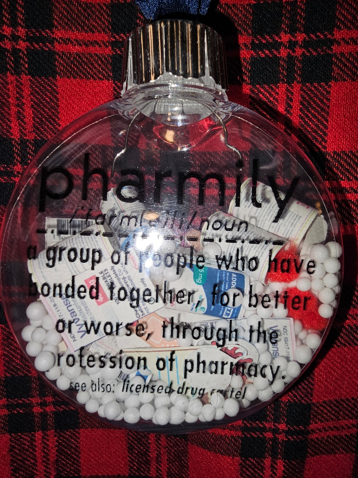 Pharmacy Christmas Tree Ornaments Gift Holiday Gifting Ornaments ...