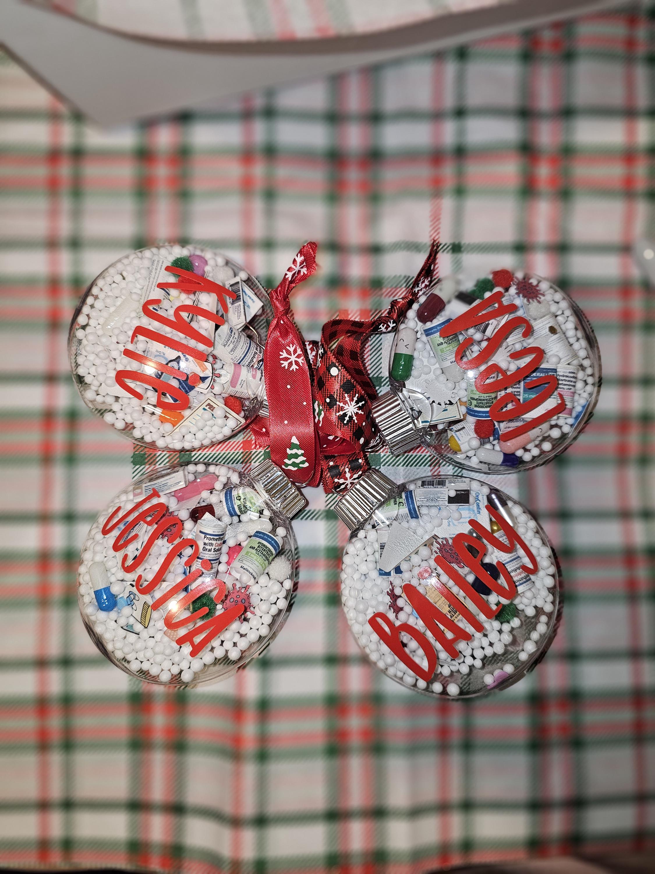 Pharmacy Christmas Tree Ornaments Gift Holiday Gifting Ornaments ...