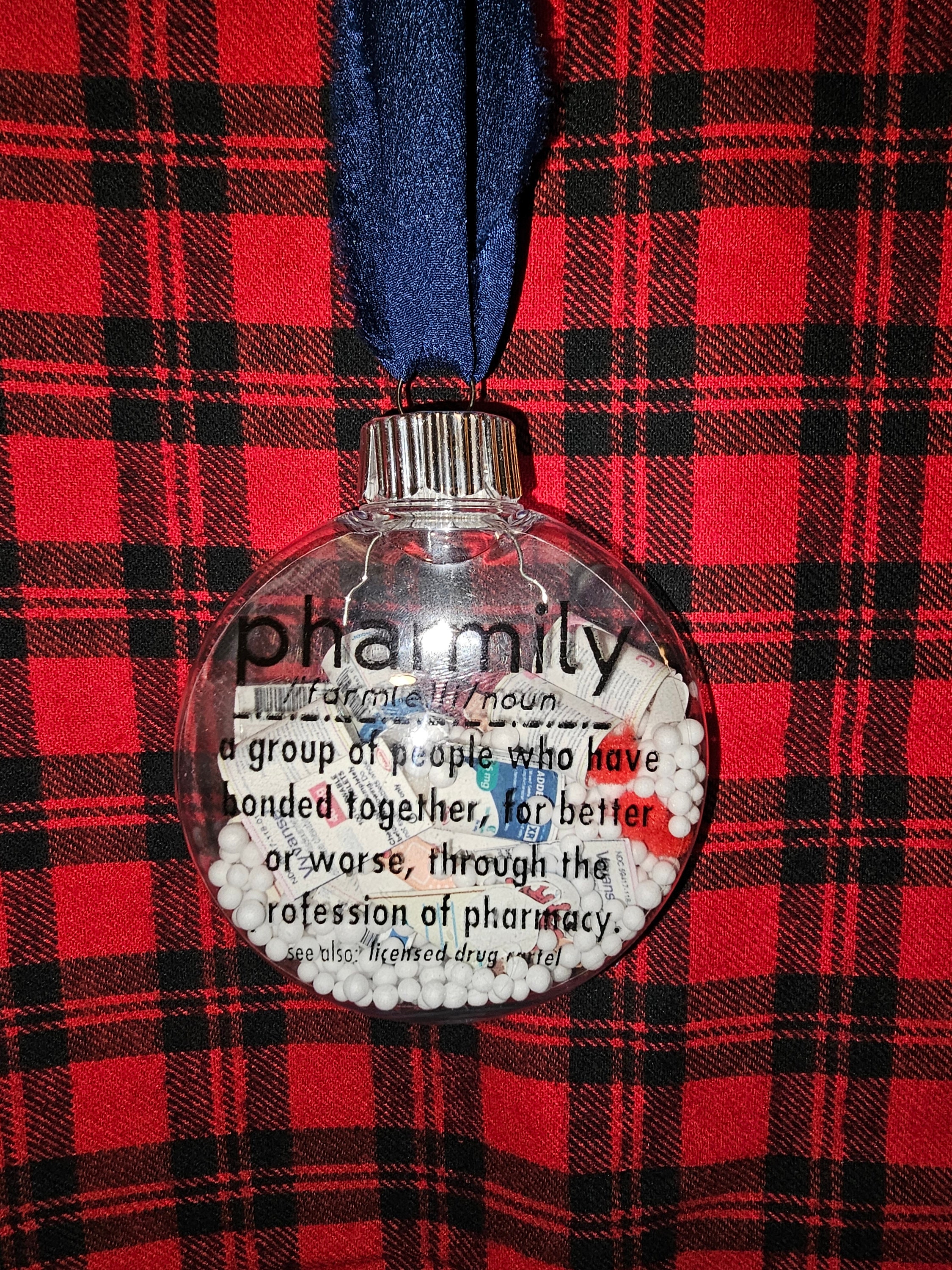 Pharmacy Christmas Tree Ornaments Gift Holiday Gifting Ornaments ...
