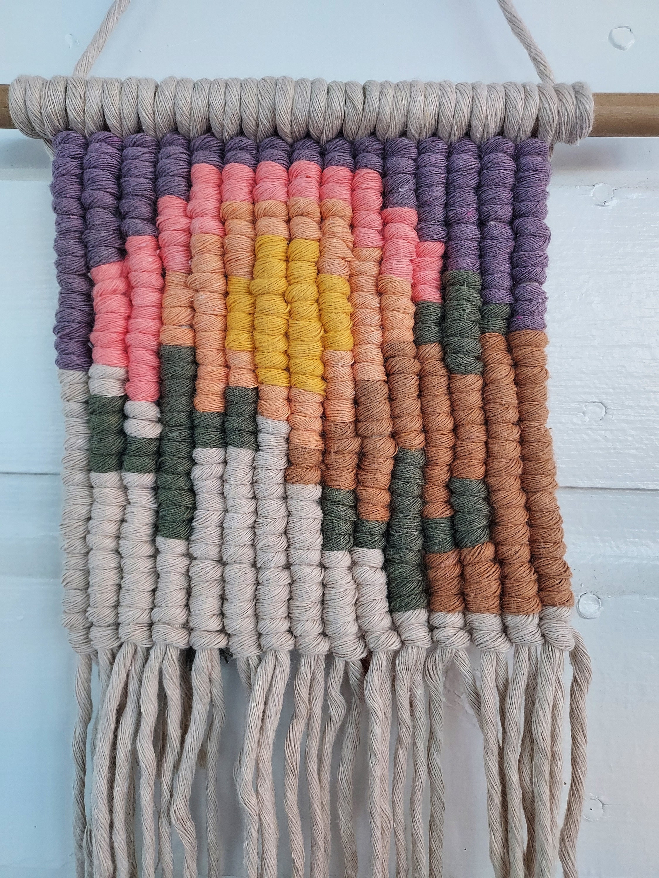 DIY Kit Desert Sunset Pixel Macrame - Etsy