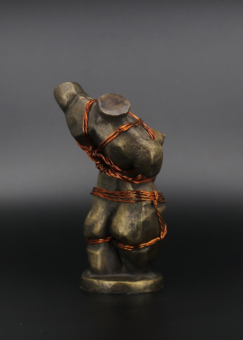 Shibari Bondage Erotic Sculpture Fetish Sculpture Figurine Etsy