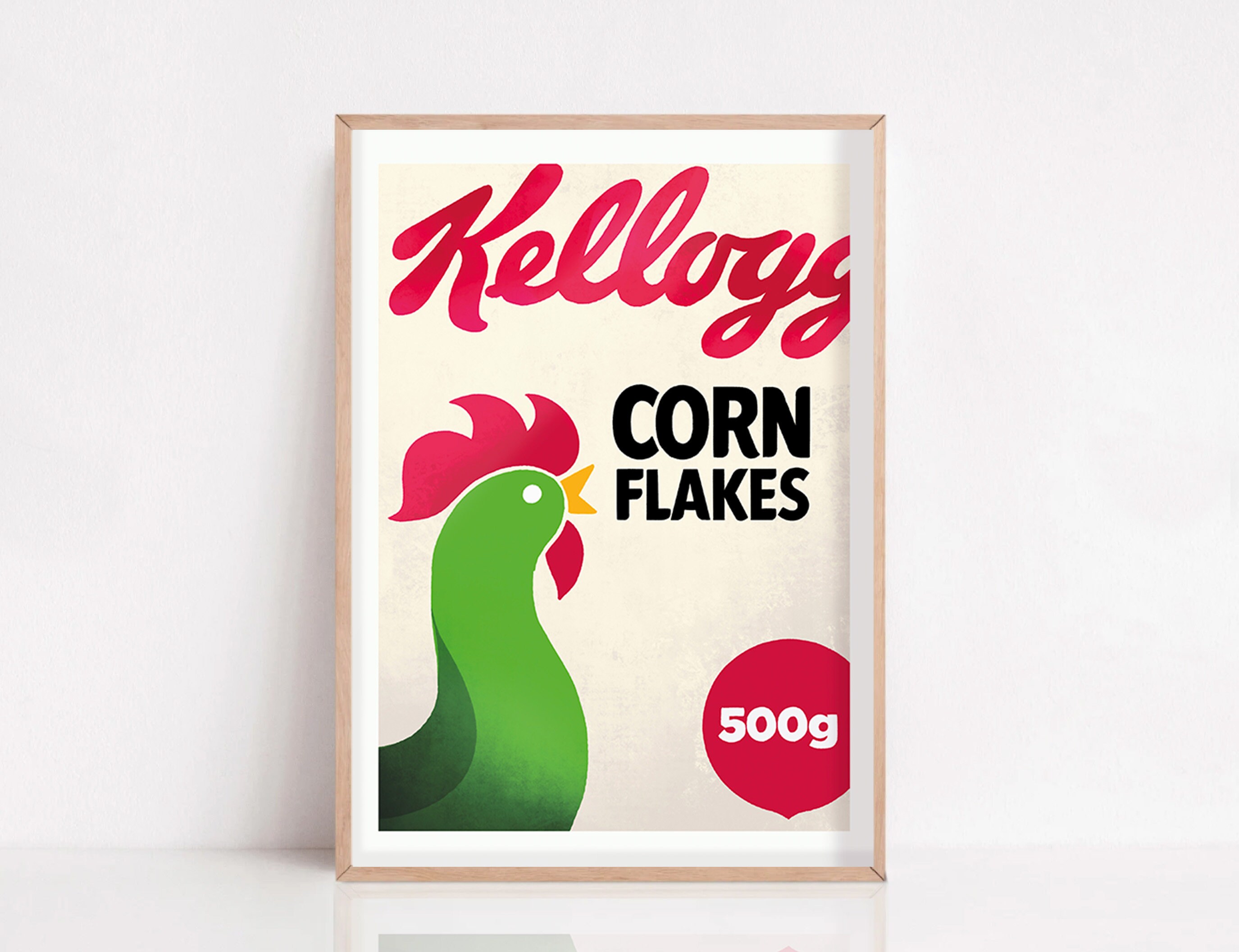 A4 Poster VINTAGE CORNFLAKES Kellogg's - Etsy