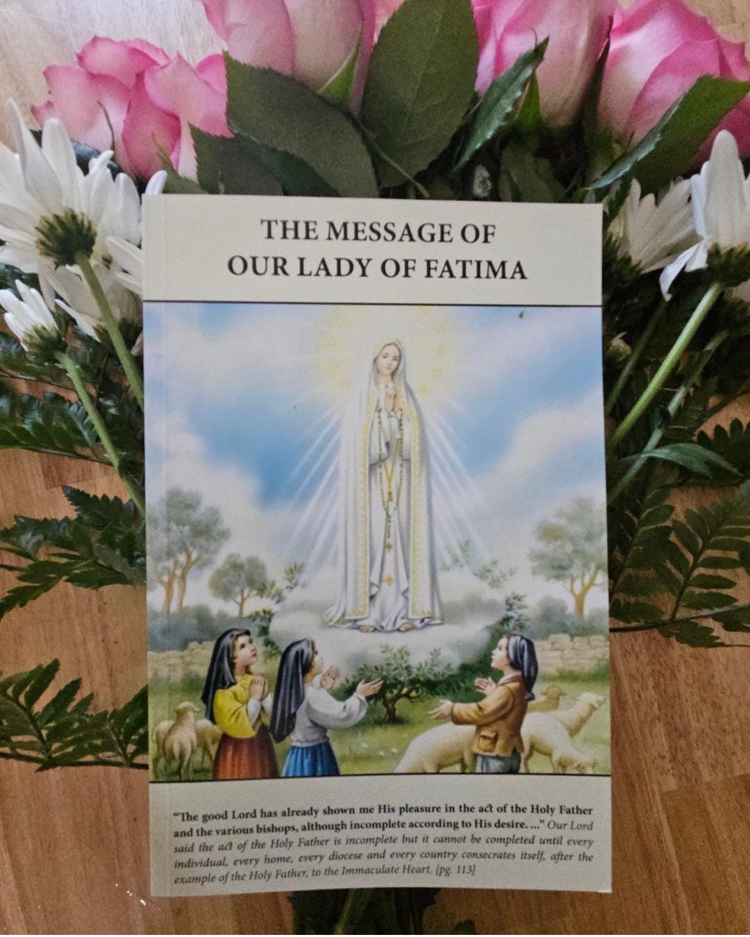 The Message of Our Lady of Fatima Book - Etsy