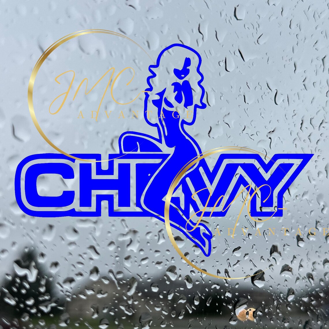 Chevy Hot Girl Decal - Chevrolet Decal Sticker for Trucks Car SUV ...