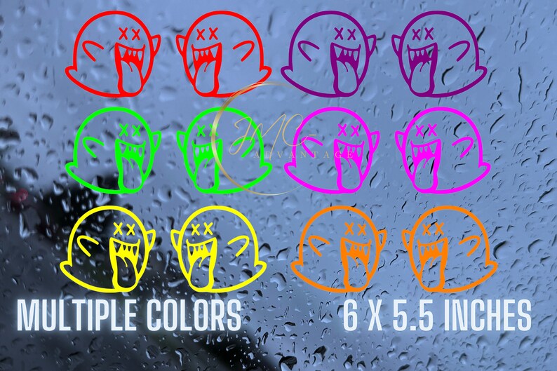 Left/right Dead Ghost Decal-die Cut Decal Sticker-illest-drift-rally ...