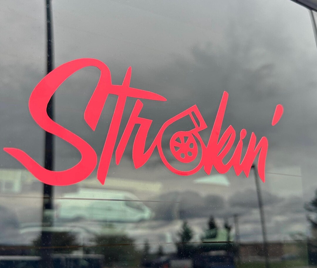 Strokin Decal - Chevrolet Decal Sticker for Trucks Car SUV - Gifts for ...