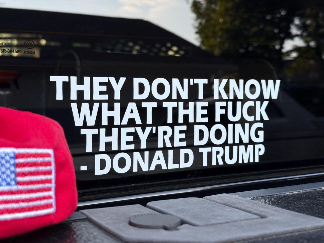 Trump Decal - Chevy Decal - MAGA Decal - 45/47 Decal - USA Sticker ...