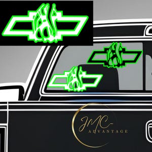 Special Edition Two Color Chevy Decal-popular Chevy Decal-window Decal ...