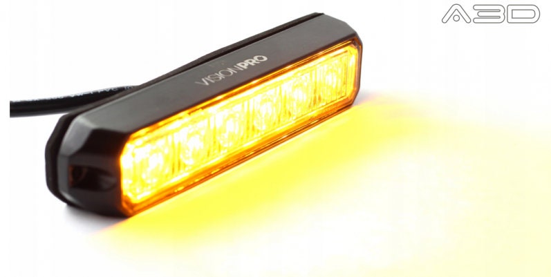 Registration Plate Warning Light / Night Vision VL-4 Easy Mounting on ...