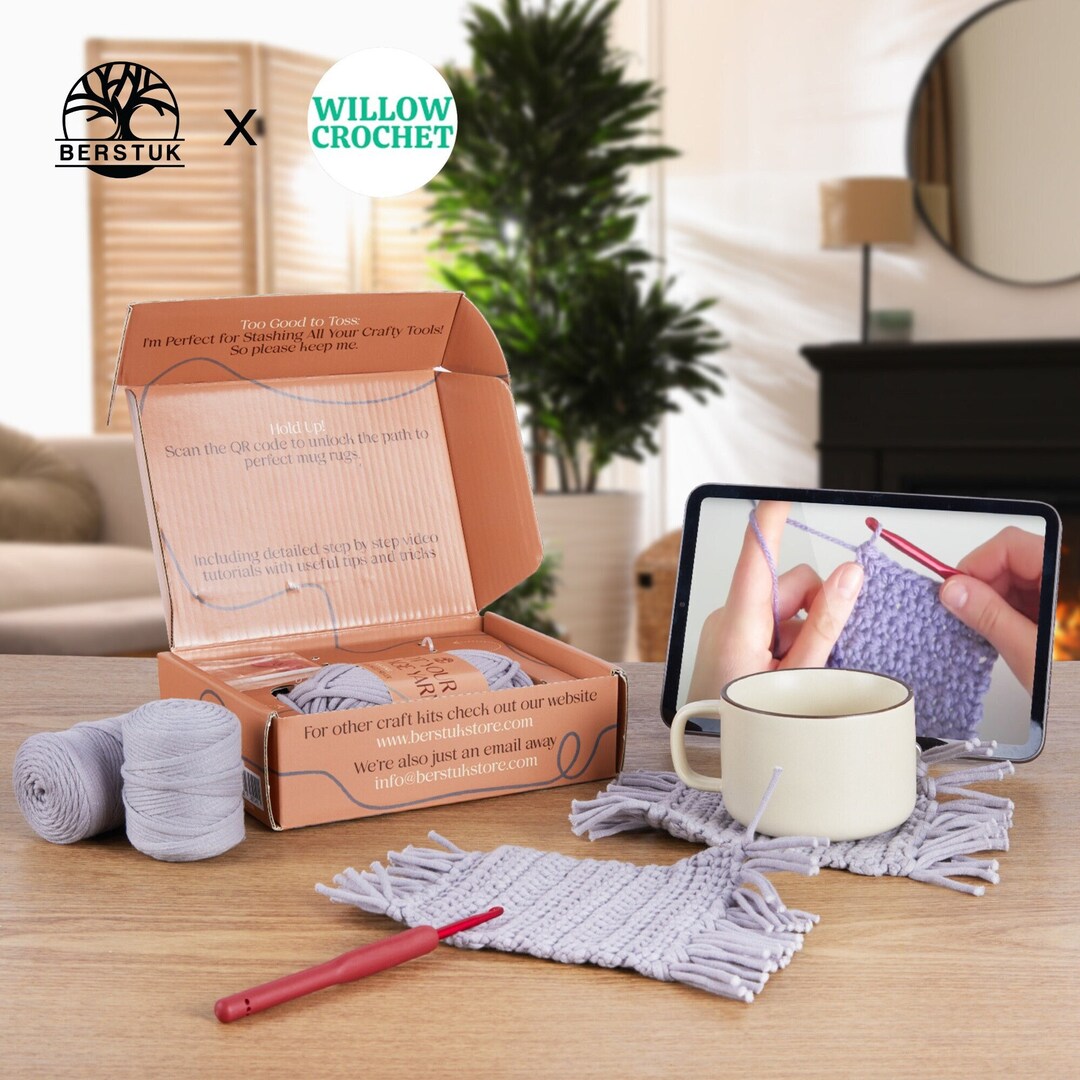 Absolute Beginner Crochet Kit for Adults Learn to Crochet With Expert ...