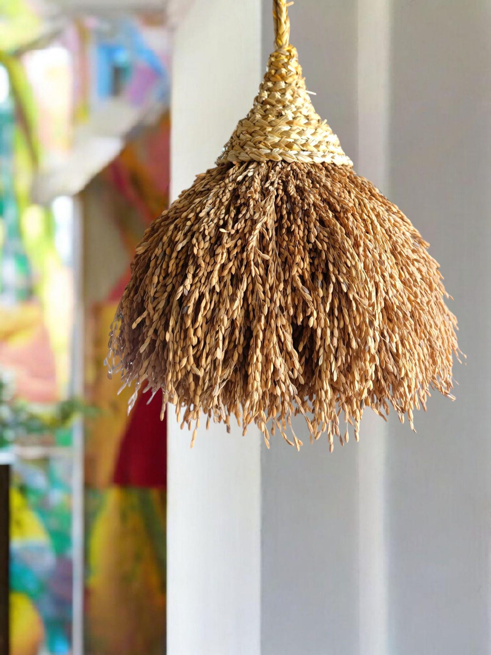 Kathirkkula Wall Hanging | Paddy Bunch Decor | Niraputhari Gift ...