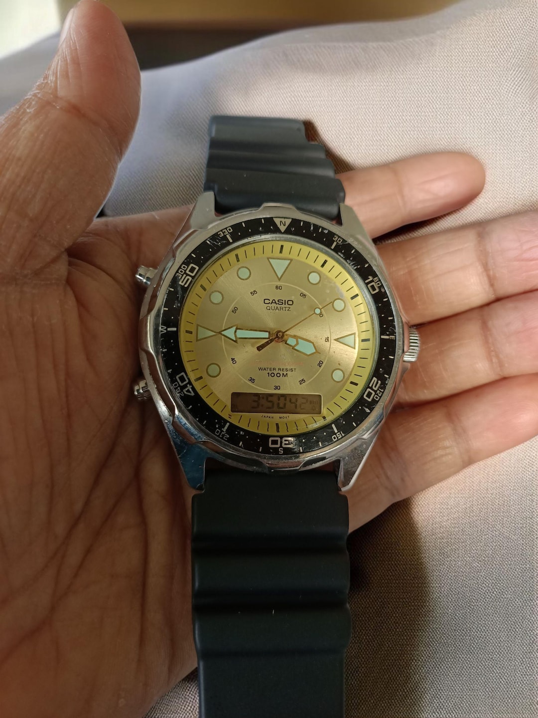 Reloj Casio Arnie vintage / Casio AMW-320R / Raro reloj deportivo retro ...