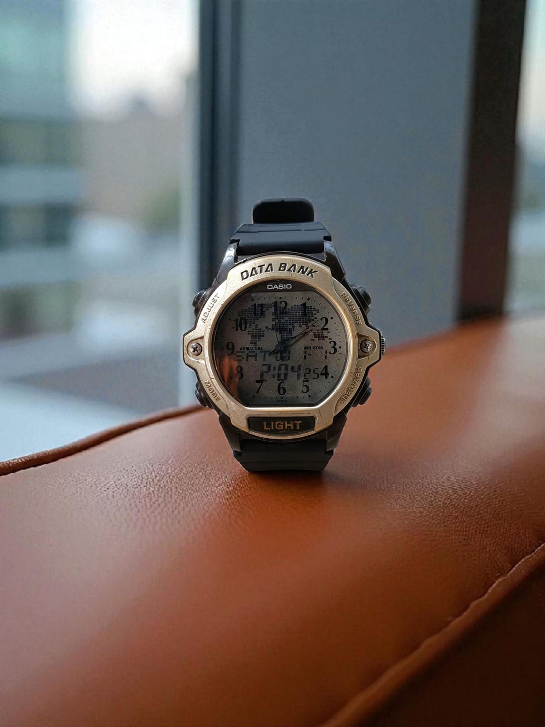 Vintage Casio ABX-23 Twincept Watch | 2358 Module Ana-digi Data Bank ...