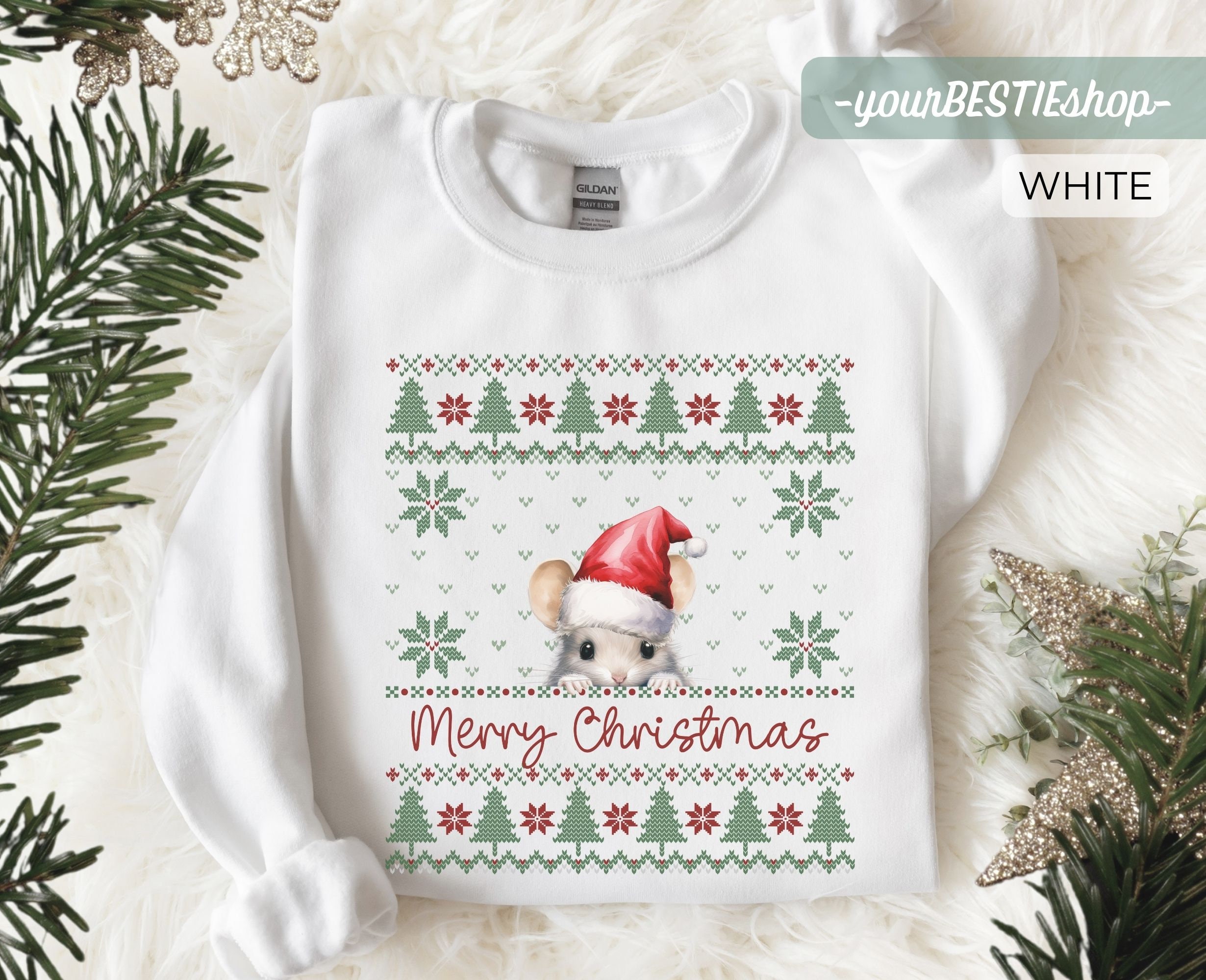 Rat Mom Christmas Eve Sweatshirt, Rat Gifts, Merry Holiday Sweater for ...