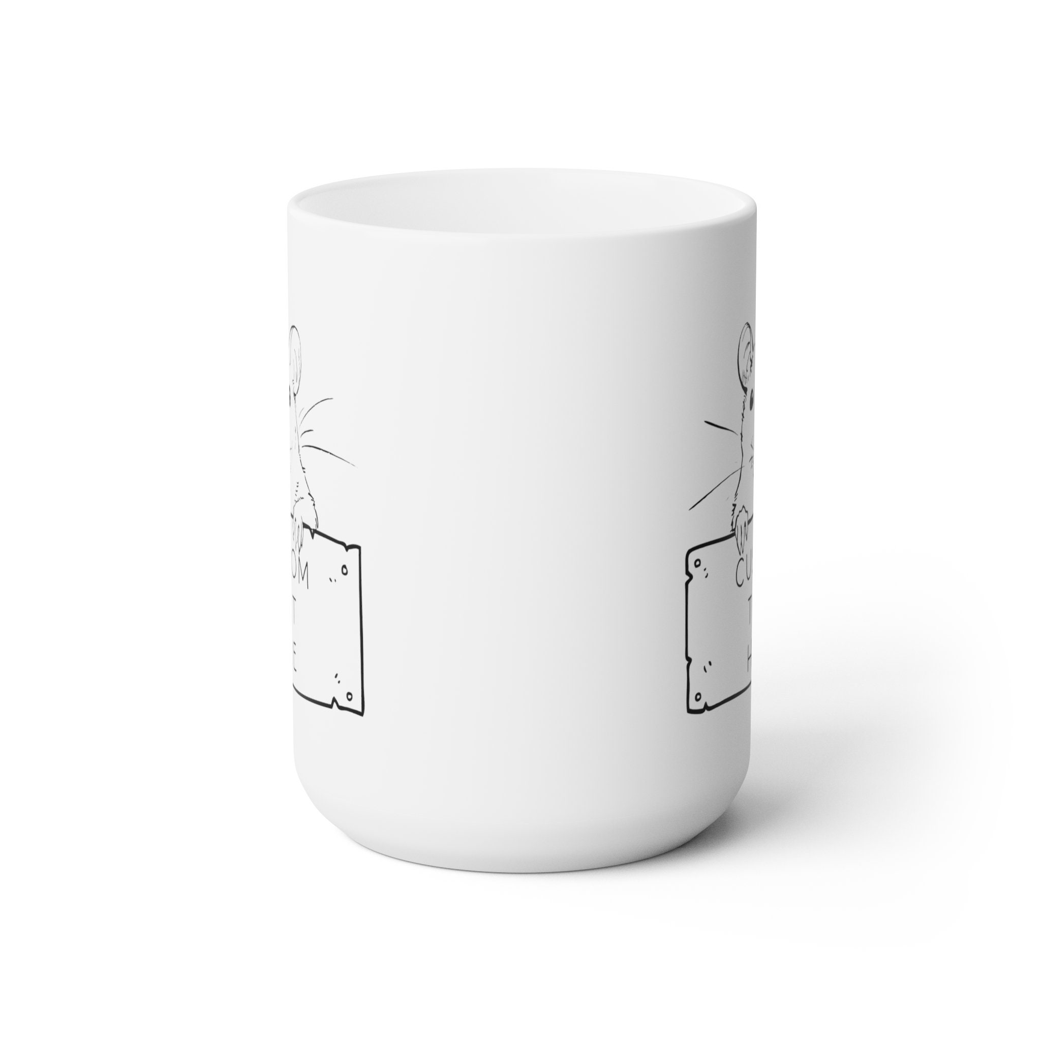 Mouse Rat Coffee Mug, Custom Rat Lover Gift, Animal Lover Gift, Rat ...