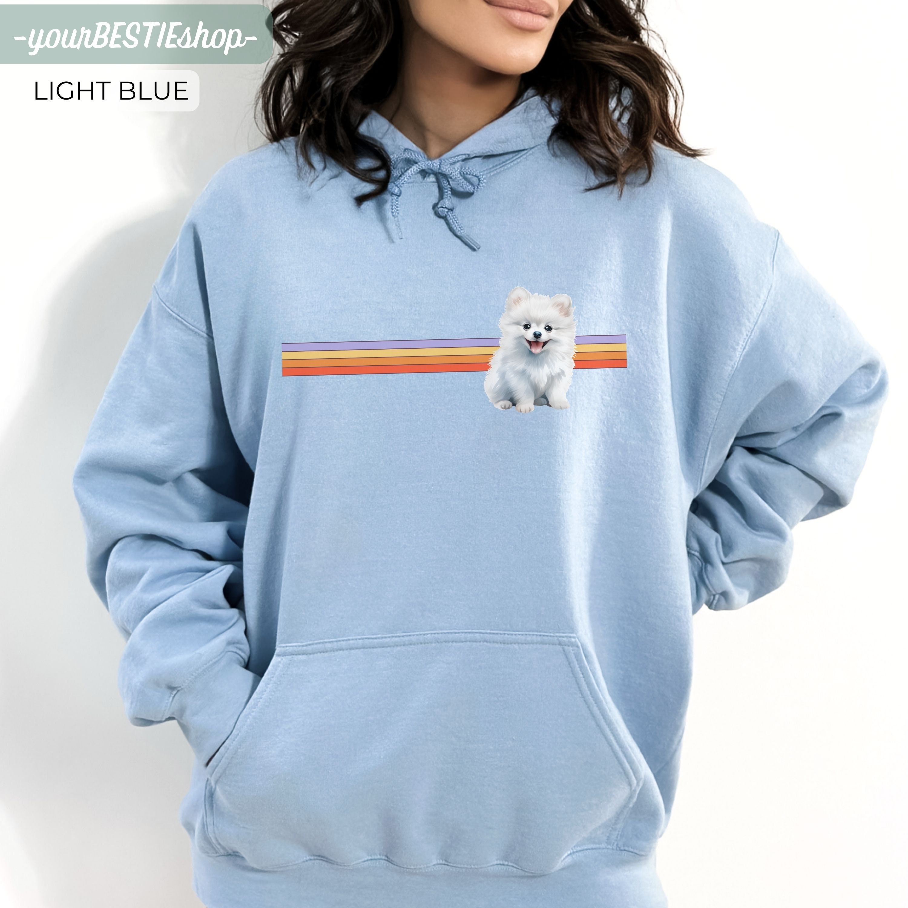 Cute Pomeranian Hoodie, Pomeranian Gift, Pomeranian Lover Sweatshirt ...