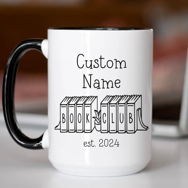Book Club Mug - Etsy