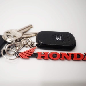 Custom Honda Keychains - Automotive Accessories - Motorcycle - Gift ...