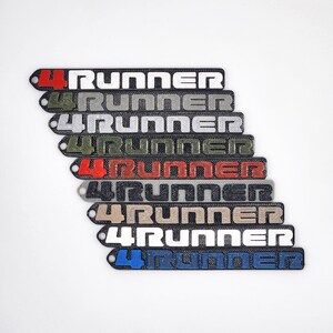 Toyota 4runner Keychain - Custom Colors and Combinations - Etsy