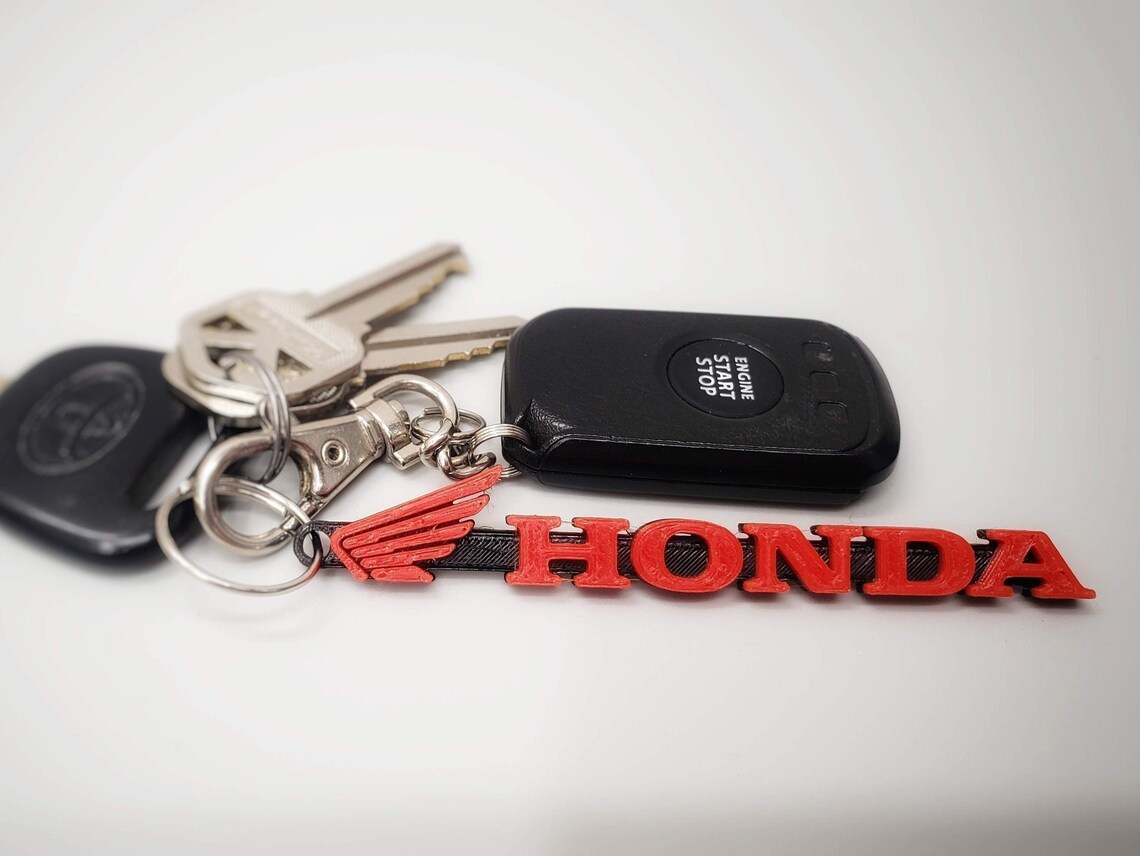 Custom Honda Keychains - Automotive Accessories - Motorcycle - Gift ...
