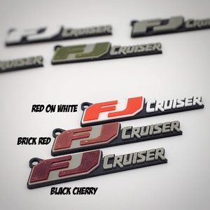 Toyota FJ Cruiser Keychain - Many Colors to Choose From! - Etsy