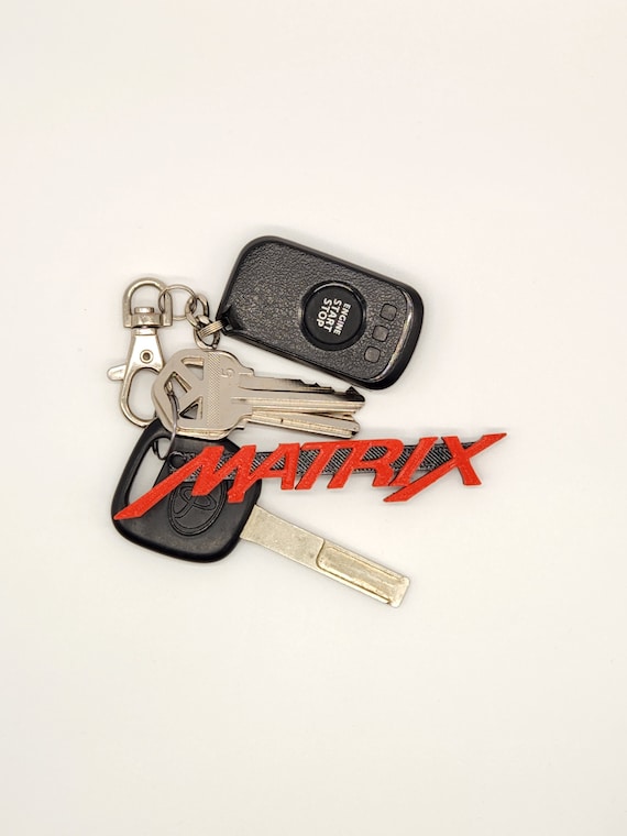Toyota Matrix Keychains Many Color Available - Etsy