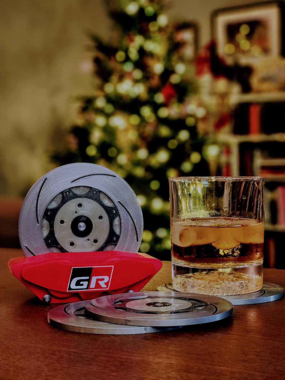 GR Brake Caliper Coaster Set - GR Corolla, GR86, GR Supra - Unique Gift ...