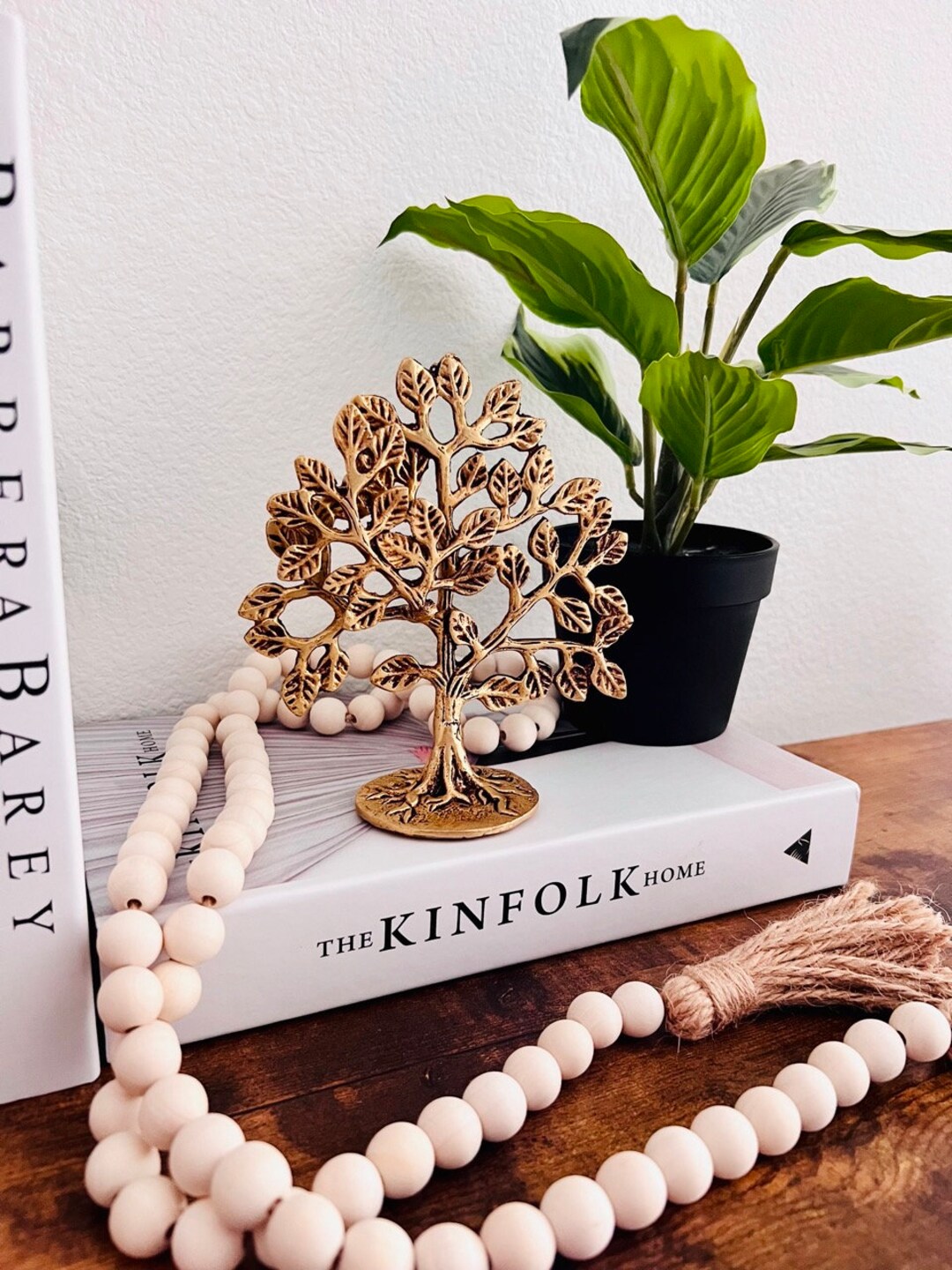 Antique Brass Tree of Life Decor: Table Centerpiece - Etsy