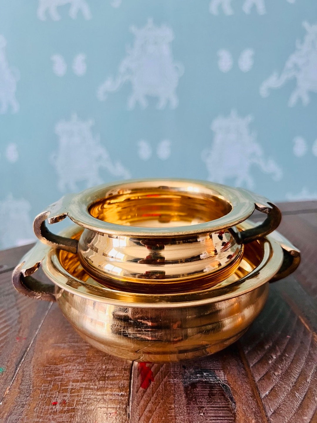 Small Urli | Perfect Return Gift | Brass Small Urli | 2 Inches Tall ...