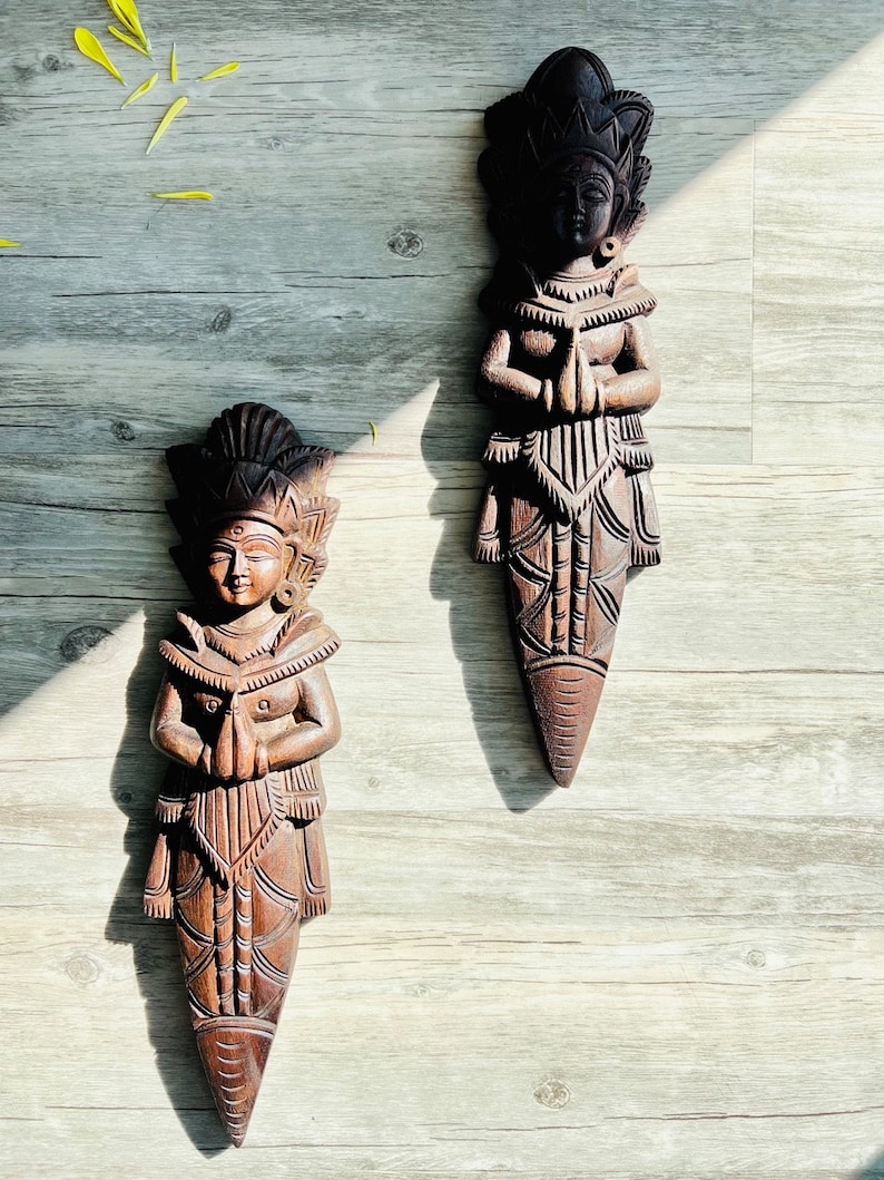 Wooden Rama and Sita Wall Hanging Decor 13.5 Inch Trending - Etsy