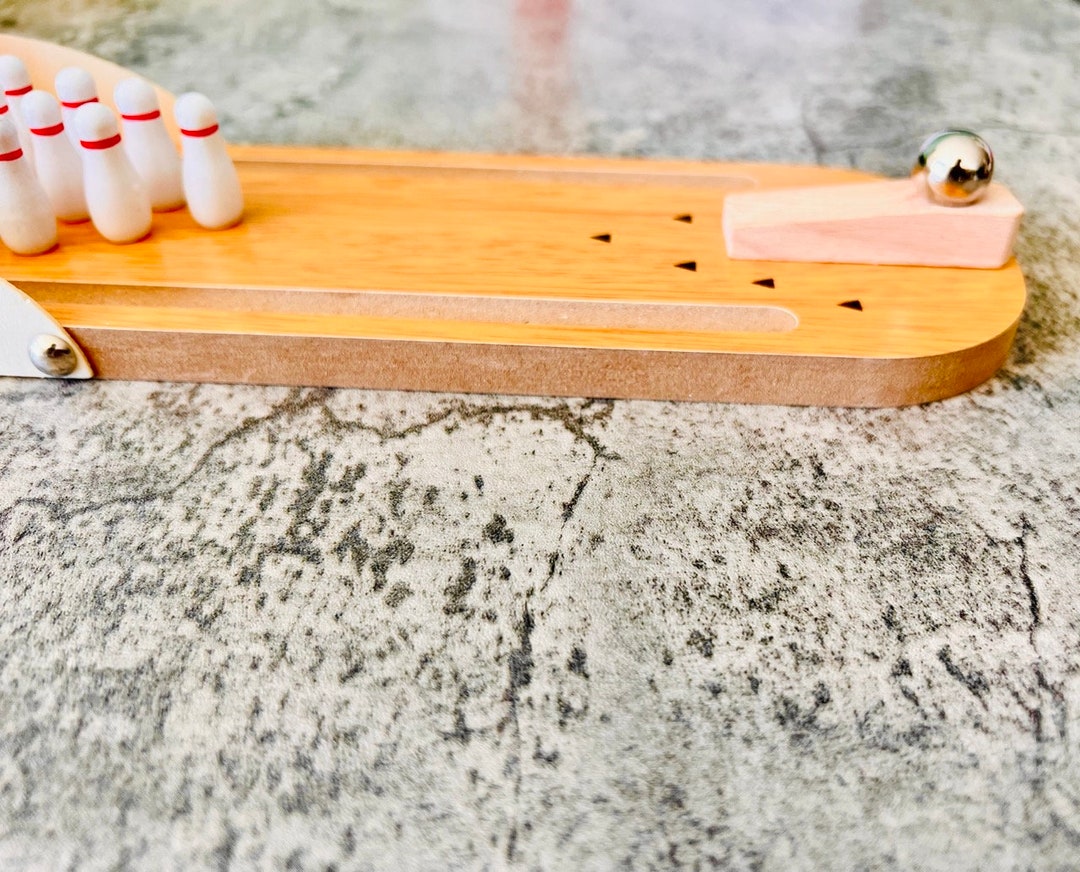 Mini Bowling Set | Home-office Decor | Office Stress Reliever | Game ...