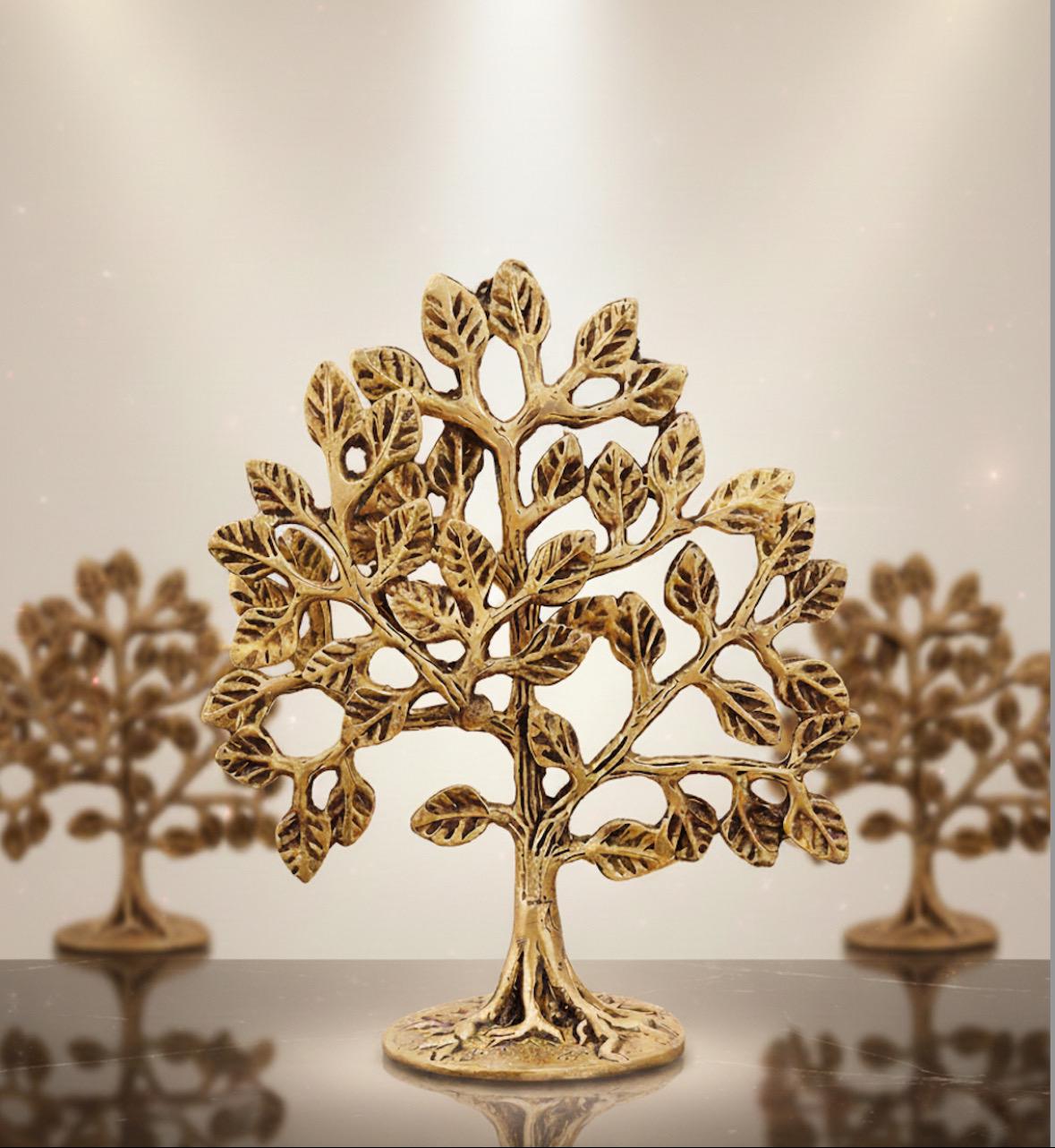 Antique Brass Tree of Life Decor: Table Centerpiece | Easter Gifts - Etsy