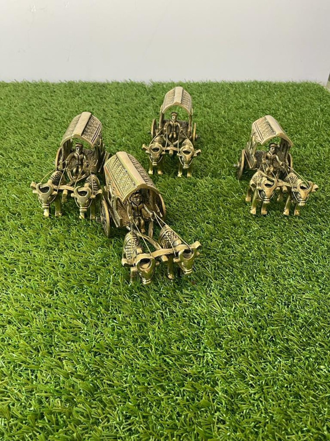 Miniature - Fully Functional Bullock Cart - 4.8 Inches Width | 3.2 ...