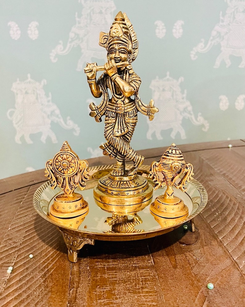 Shank Chakra Motives Pairing for Pooja Thali Housewarming - Etsy