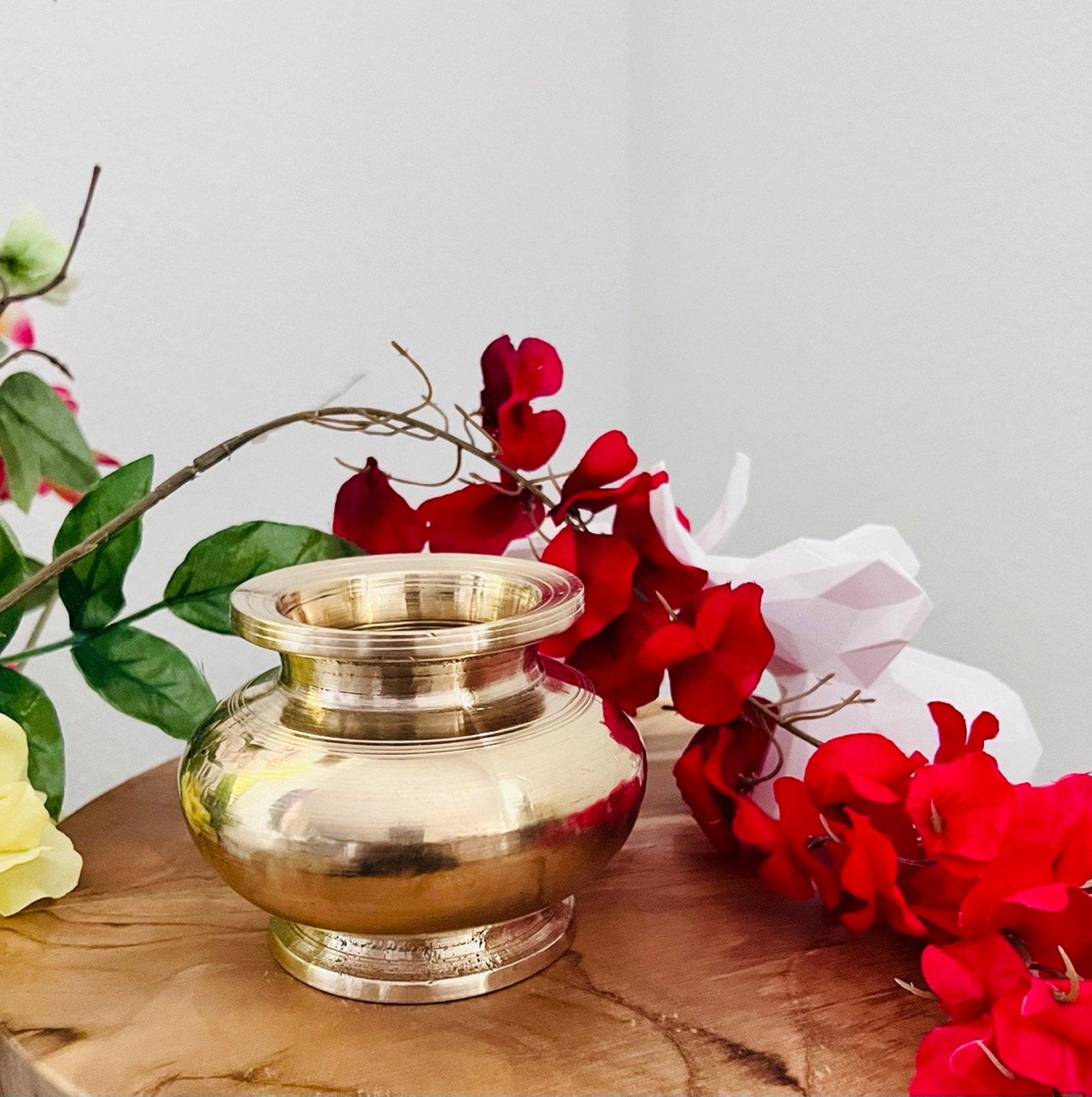 Brass Kalash Gruhapravesam Kalash House Warming Essential - Etsy