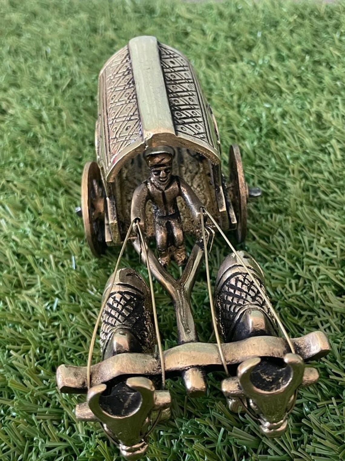 Miniature - Fully Functional Bullock Cart - 4.8 Inches Width | 3.2 ...