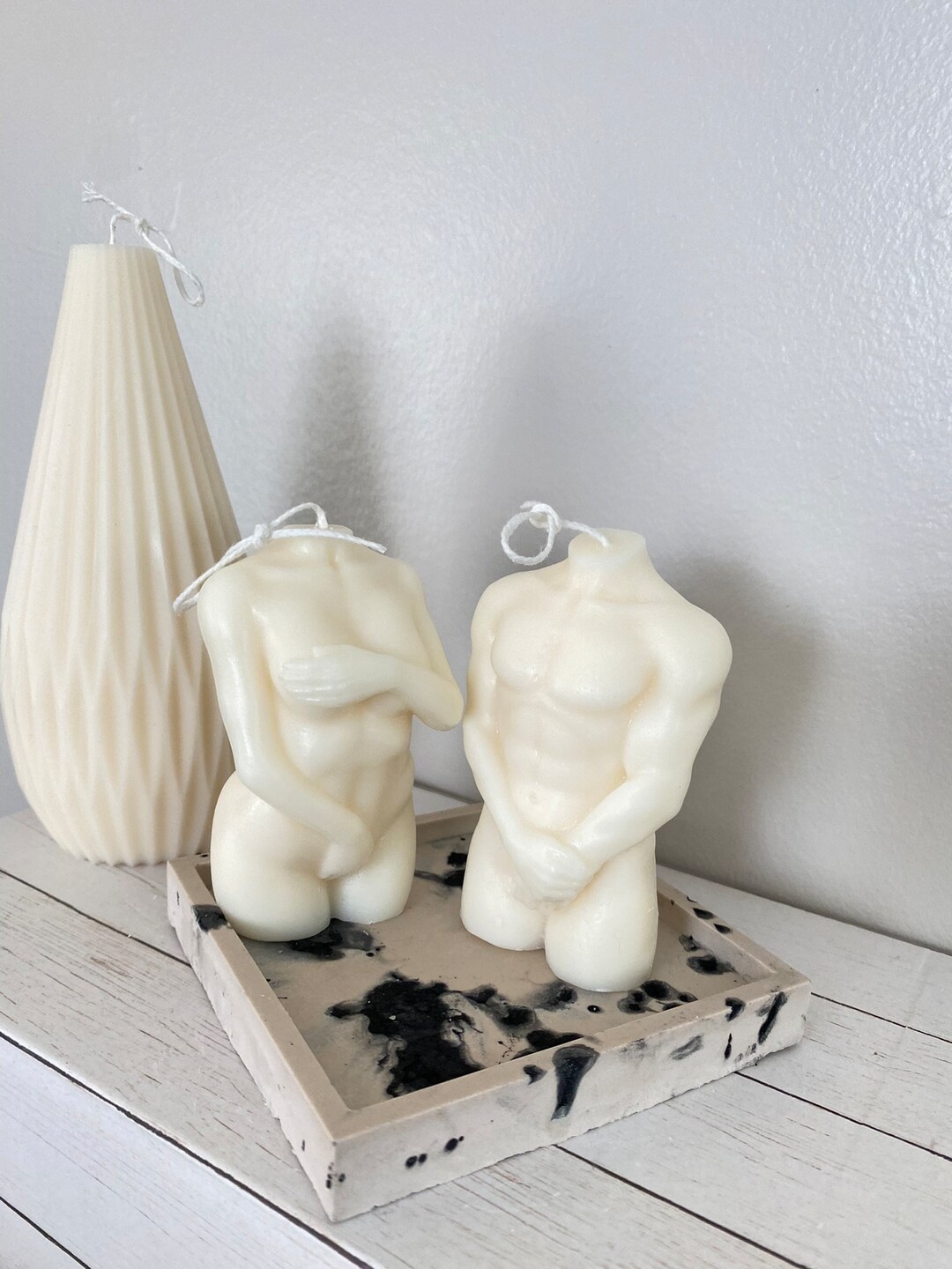 Male&female Torso/ Couple Body Shape Candles/ Torso Soy - Etsy
